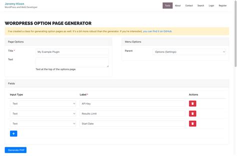 5 ways to create a wordpress plugin settings page