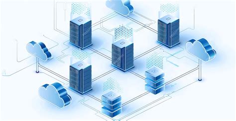 Premium Photo Cloud Storage Technology And Online Data Storage Cloud Computing