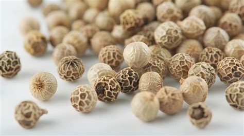 Premium Photo White Pepper Closeup Texture