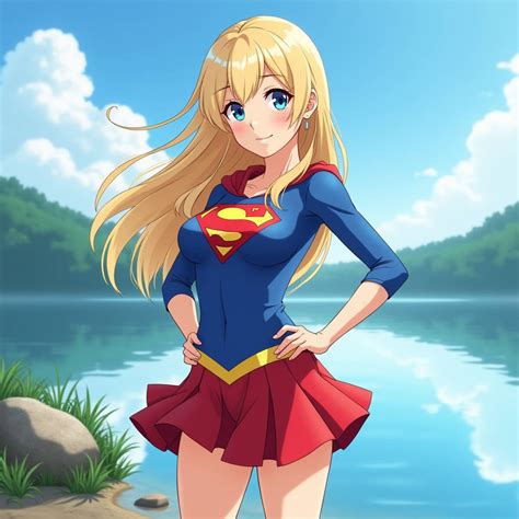 Flux Test Supergirls Arrival 15 By Elodtrebor On Deviantart