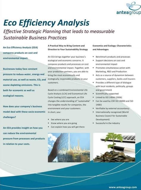 Eco Efficiency Analysis Combined Lca And Lcc Pdf