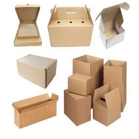 Corrugated Carton Box Lightweight Standard Size Moisture Resistant Eco Friendly