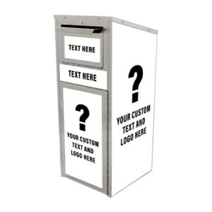 Interior Flag Retirement Drop Box