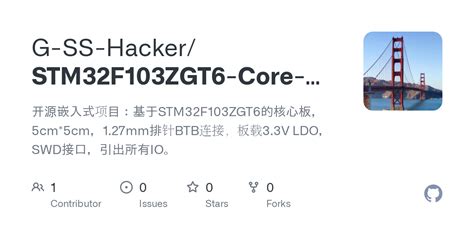 GitHub G SS Hacker STM F ZGT Core Board 开源嵌入式项目基于STM F ZGT 的核心板 cm cm mm排针BTB连接