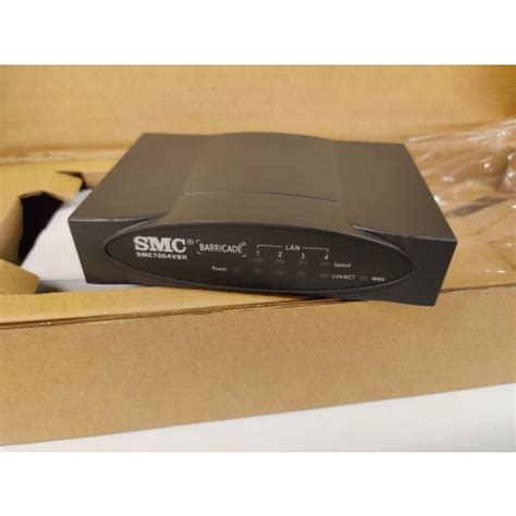 Smc Barricade 4 Port 10 100 Wired Router Wts Retro