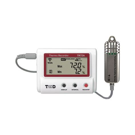 TR A S WiFi Bluetooth Temperature Humidity Data Logger