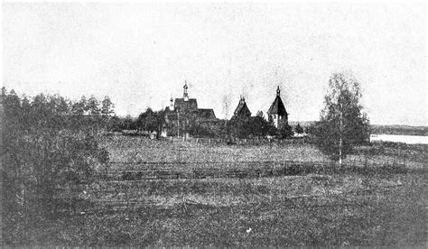 Троице Благовещенская Синозерская пустынь Пустынь Чагодощенский район фотография архивная