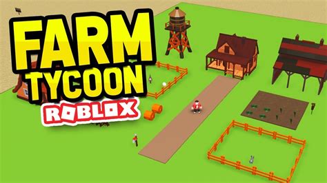 Building My Own Farm In Roblox Farm Tycoon Youtube