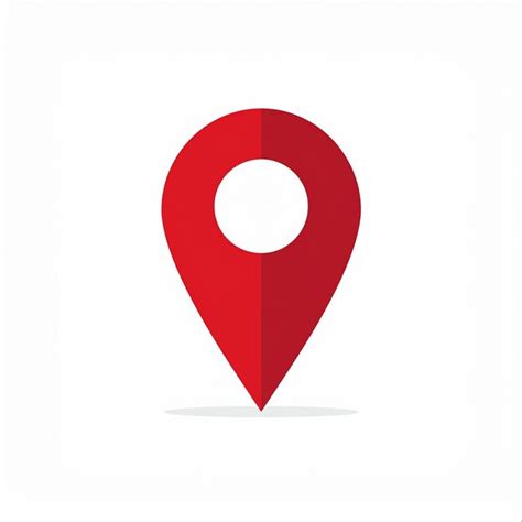 Red Location Premium Ai Generated Vector