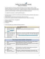 Module Four Worksheet Docx Module Four Worksheet Every Data Collection And Analysis Method Has