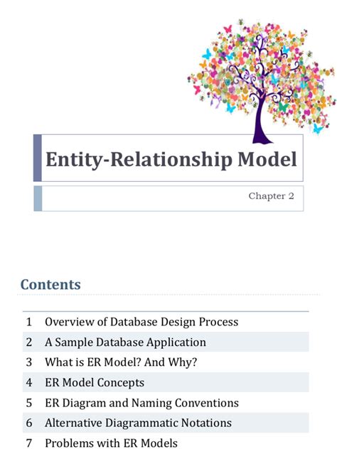 2 Entityrelationship Model Pdf Conceptual Model Data Model