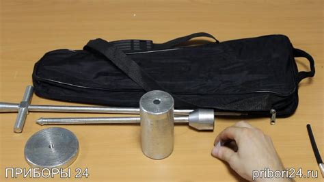 Динамический плотномер д-51 для грунта. Инструкция