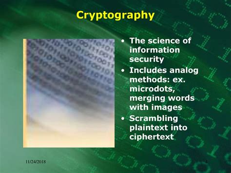 Encryption Cryptography And Steganography Ppt Download
