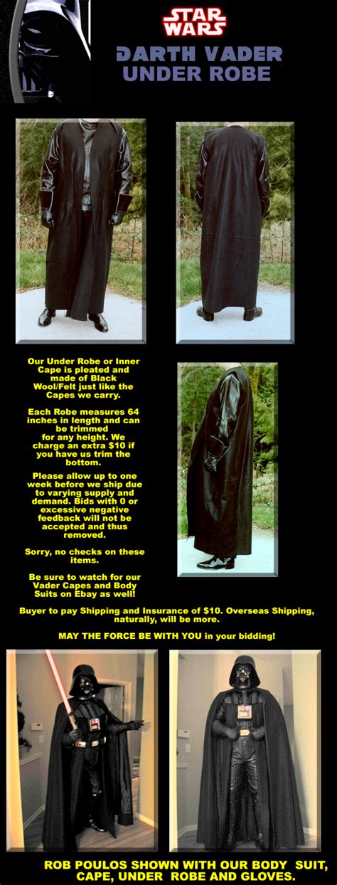 Darth Vader Under Robe Hollywood Prop
