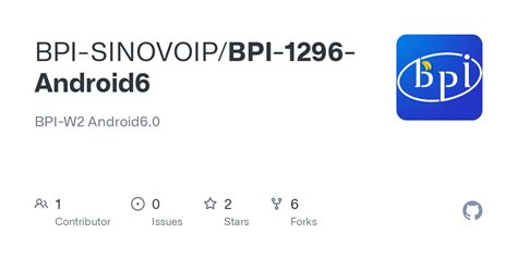 GitHub BPI SINOVOIP BPI Android BPI W Android