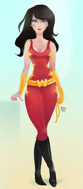 Watch Me Scribble Wondergirl