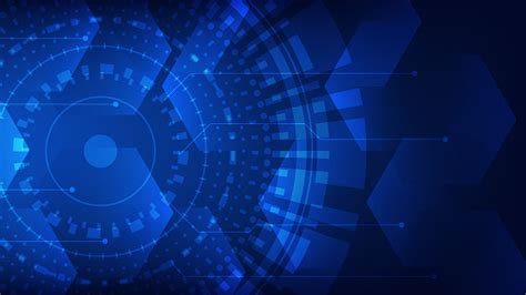 현대 그래픽 디자인을위한 하이테크 서클 디지털 Hud 화면 미래 지향적 인 기술 배경 개념 개념에 대한 스톡 벡터 아트 및 기타 이미지 Istock