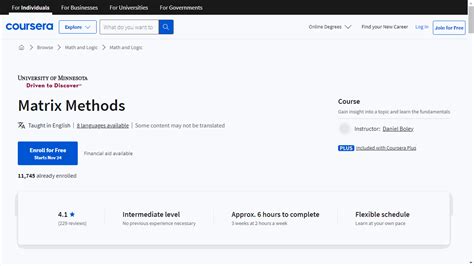6 Best Linear Algebra Courses On Coursera For 2024 Forecastegy