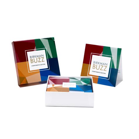 Birkman Buzz Cards Components Edition Birkman International