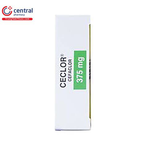 ChÍnh HÃng Thuốc Ceclor 375mg Tác Dụng Chống Chỉ định Giá Bán