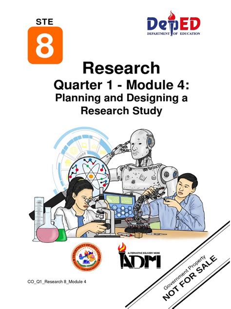 Research 8 Quarter 1 Module 4 Pdf Experiment Hypothesis
