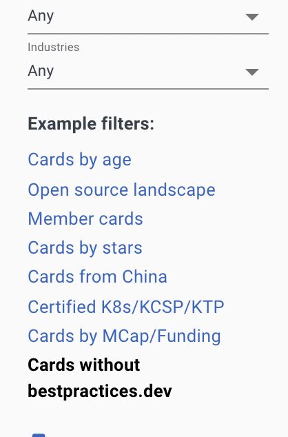 Feature Openssfhtml That Lists If Cncf Projects Have An Openssf