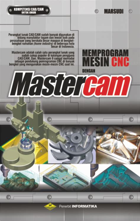 MEMPROGRAM MESIN CNC DENGAN MASTERCAM TOKO BUKU INFORMATIKA
