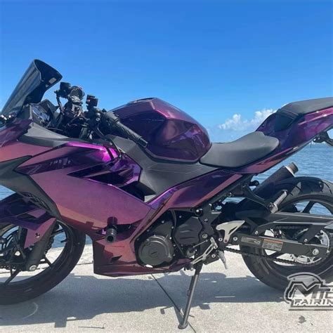 Kawasaki Ninja 400 Chameleon Purplered Motorcycle Fairings 2017 2023