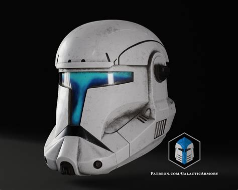 Republic Commando Clone Trooper Helmet 3d Print Files Galactic Armory