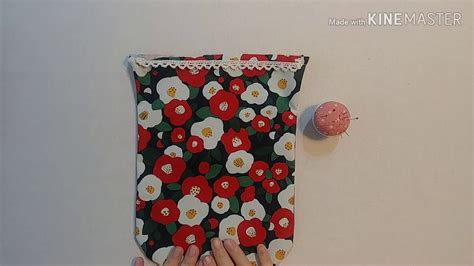 Diy 조리개 주머니 만들기 미니동백 나미꼬퀼트 조리개파우치만들기 복주머니만들기 끈파우치만들기 퀼트패키지 Youtube