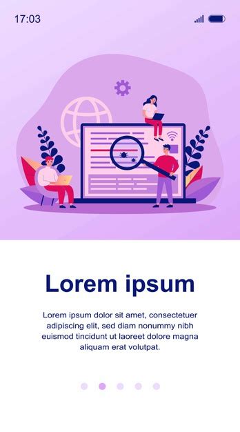 premium vector programmers testing applications developers using laptops and fixing bugs with