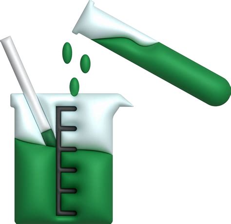 3d Icon Isolated Flask Or Flask For Chemistry Laboratory Glassware For Medical Or Scientific
