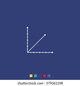 Cartesian Coordinate System Stock Vector Royalty Free 637467763 Shutterstock