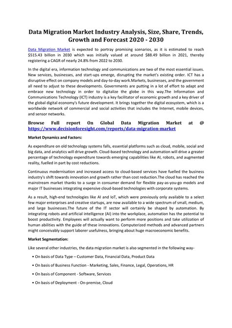 Ppt Data Migration Market Global Industry Analysis Powerpoint Presentation Id 11723308