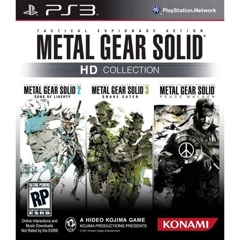 Ps3 Metal Gear Solid Hd Collection Waz