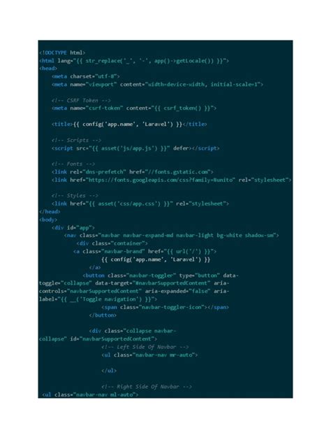Doctype Html Head Meta Meta Html Lang Charset Name Content Pdf