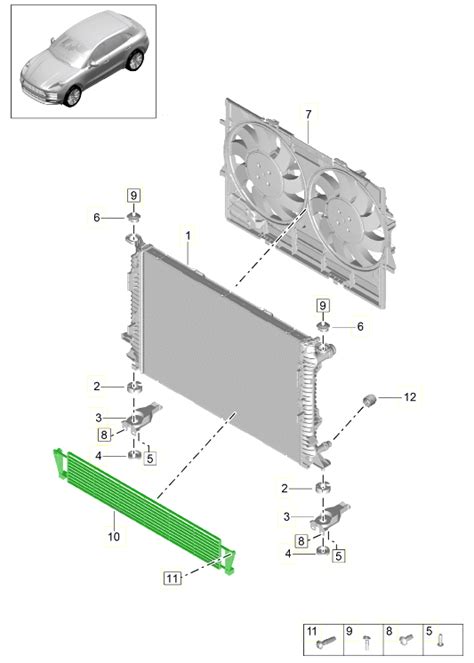 Porsche Protective Grilles Radiator And Cooling Protection Design911
