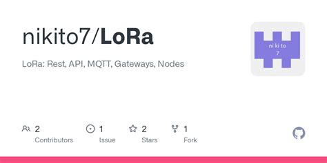Github Nikito7lora Lora Rest Api Mqtt Gateways Nodes