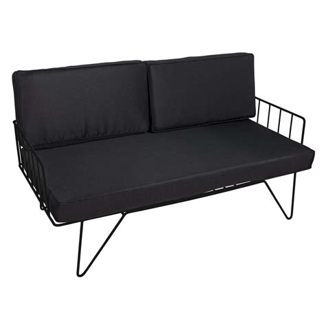 Black Wire Couch Time 2 Hire