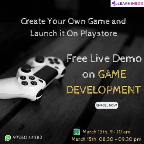 Learninbox On Linkedin Freedemoclass Gamedevelopment Gaming Learnfromanywhere Gamedev
