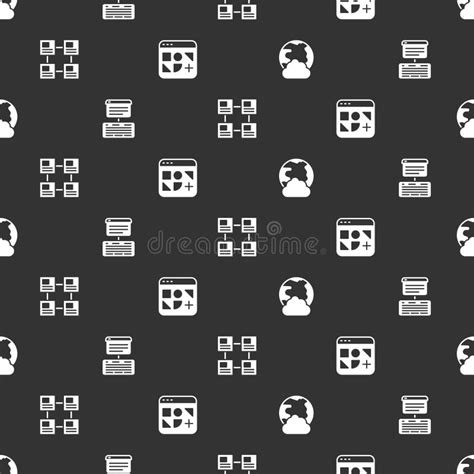 Set Social Network Server Data Web Hosting Hierarchy Organogram