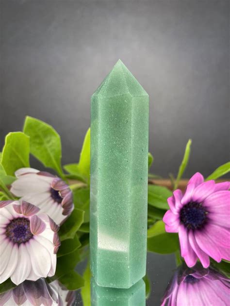Green Aventurine Tower Crystal Point Crystals Melbourne Australia
