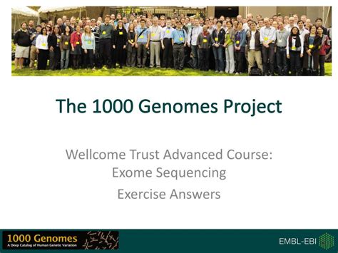 Ppt The 1000 Genomes Project Powerpoint Presentation Free Download Id 2016316