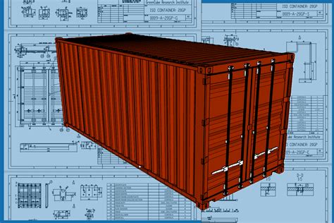 Shipping Container Drawings