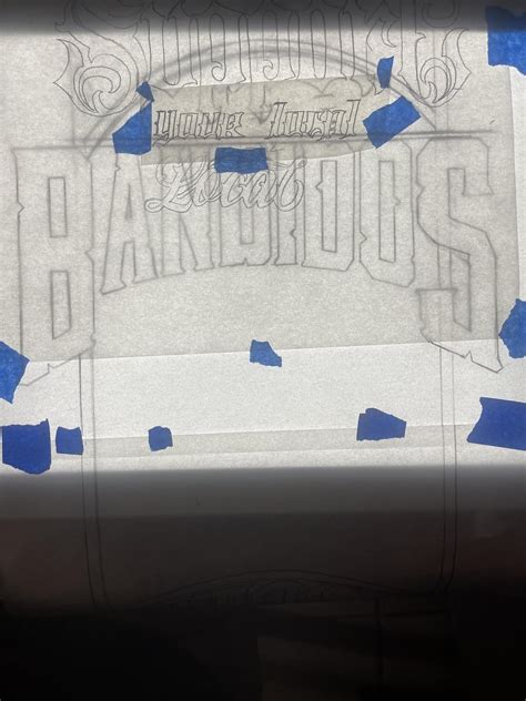 Bandidos Mc Support Shirt In The Making Stay Tuned Rsketches