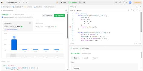 100daysofcode Drgvishwanathanchallenge Powxn Divideandconquer Leetcode Optimization
