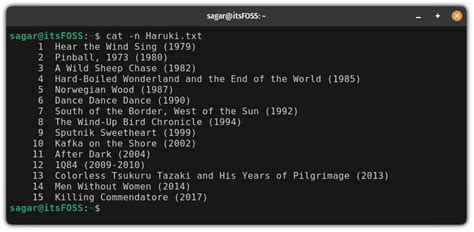 Using Cat Command In Linux