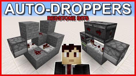 Minecraft How To Make A Dropper