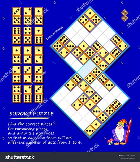 Logic Puzzle Sudoku Game Find Correct Stock Vector Royalty Free Shutterstock