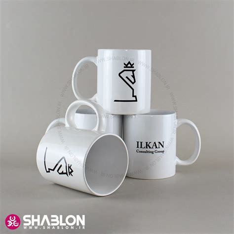 چاپ روی لیوان لوگو شطرنج ایلکان شابلون